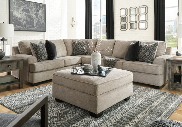 Bovarian Stone 3pc. LAF Sectional - Goodman Creek Furniture & Appliance