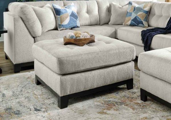 Maxon Place Stone Oversized Accent Ottoman - Goodman Creek Furniture ...