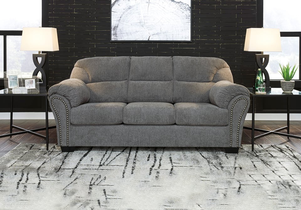 Allmaxx Pewter Sofa - Goodman Creek Furniture & Appliance