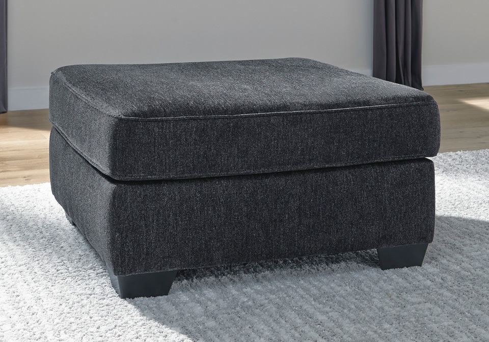 Altari Slate Oversized Accent Ottoman - Goodman Creek Furniture & Appliance