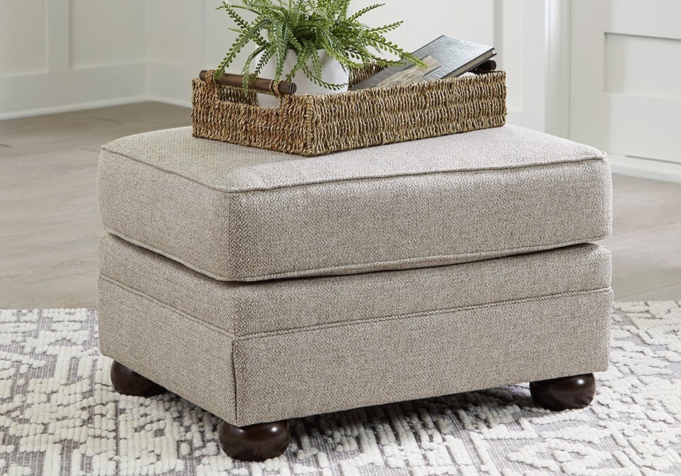 Gaelon Dune Ottoman - Goodman Creek Furniture & Appliance