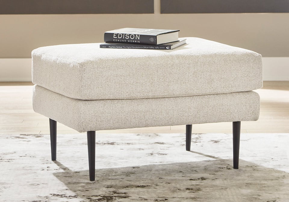 Hazela Sandstone Ottoman - Goodman Creek Furniture & Appliance