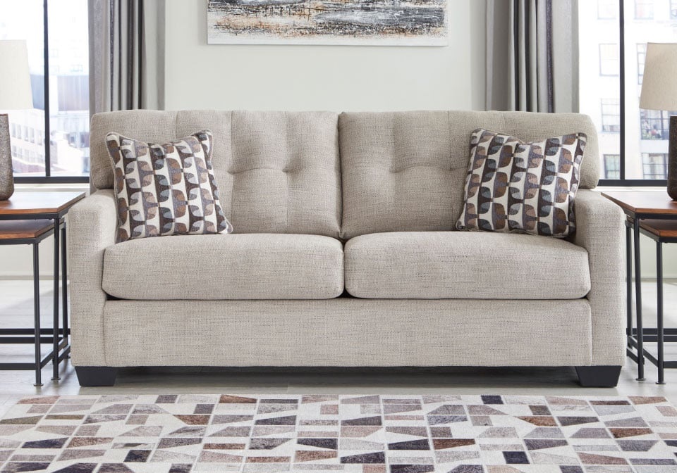 Mahoney Pebble Full Sleeper Sofa - Goodman Creek Furniture & Appliance