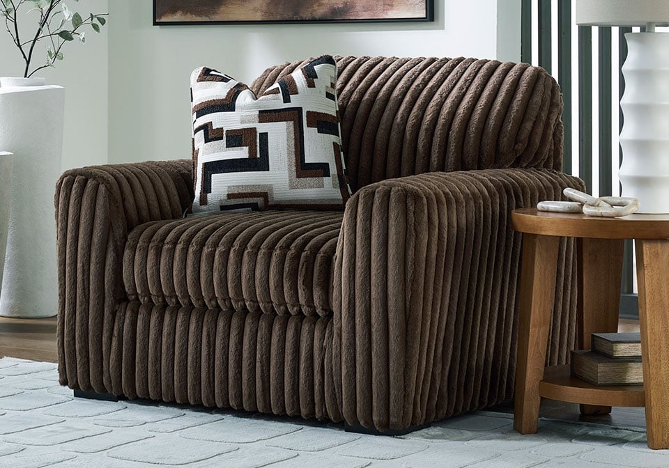 Midnight Madness Chocolate Chair & 1/2 - Goodman Creek Furniture ...