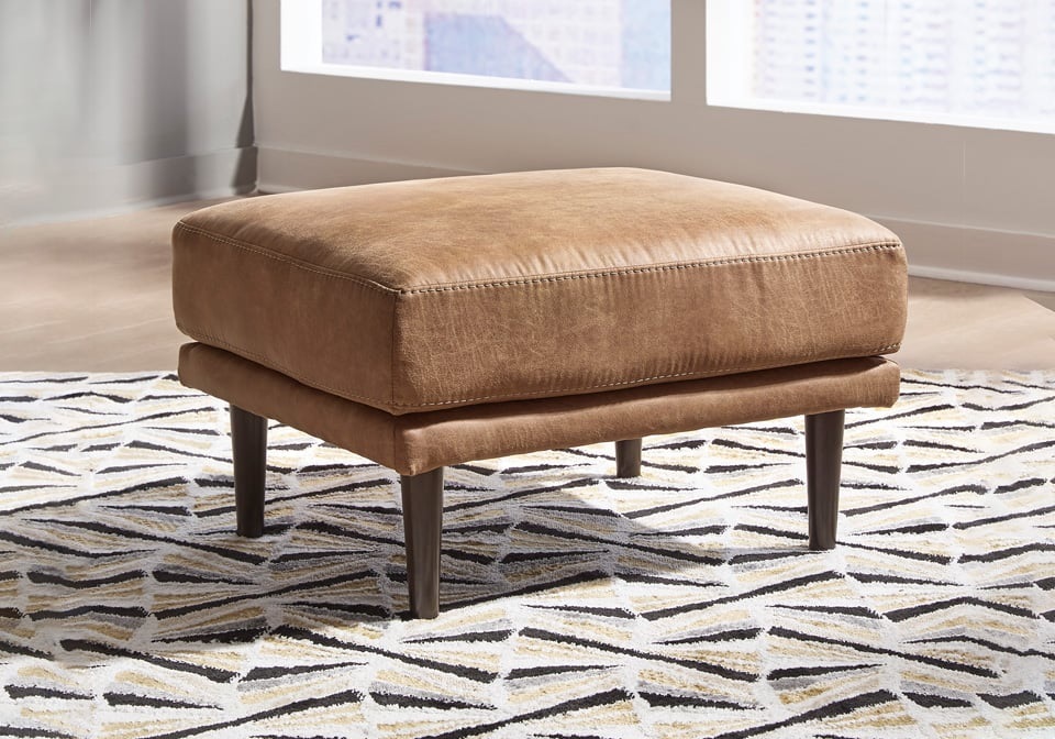 Telora Caramel Ottoman - Goodman Creek Furniture & Appliance