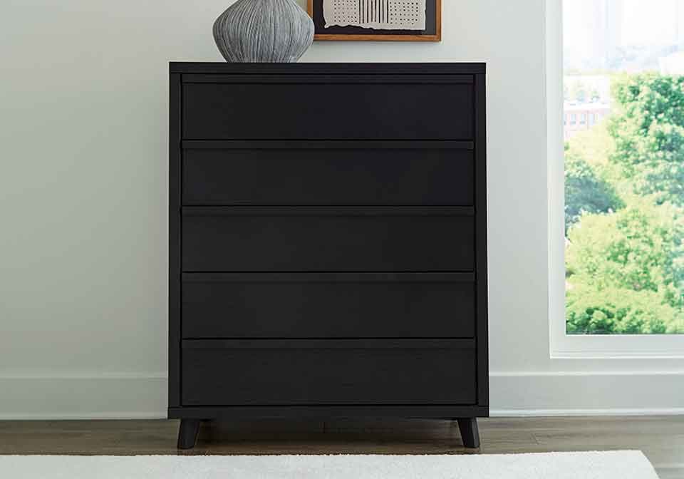 Danziar Black Chest - Goodman Creek Furniture & Appliance
