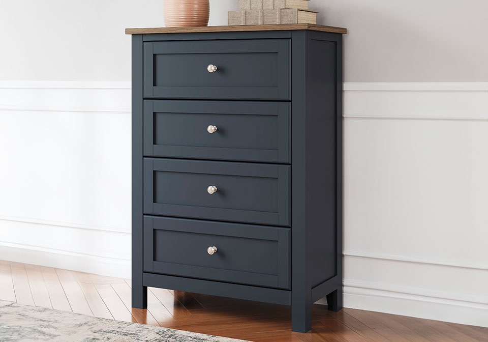 Landocken Two-Tone Chest - Goodman Creek Furniture & Appliance