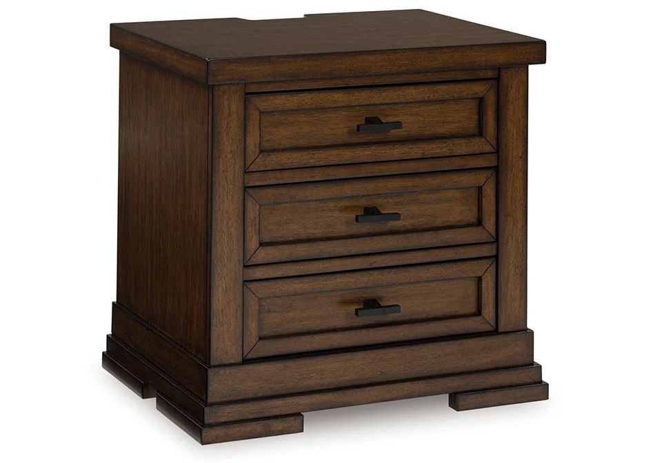 Taffenbrook Brown Night Stand - Goodman Creek Furniture & Appliance